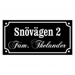 Gammaldags skylt | Skylt med egen text | Snabb leverans